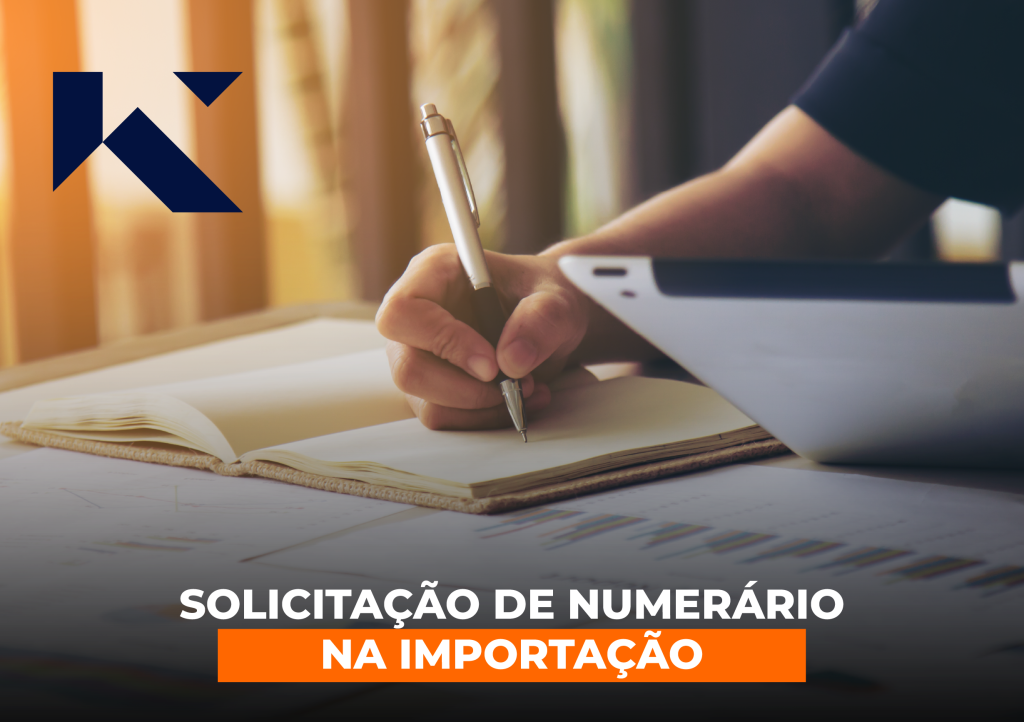 O que é solicitação de numerário? - Komport